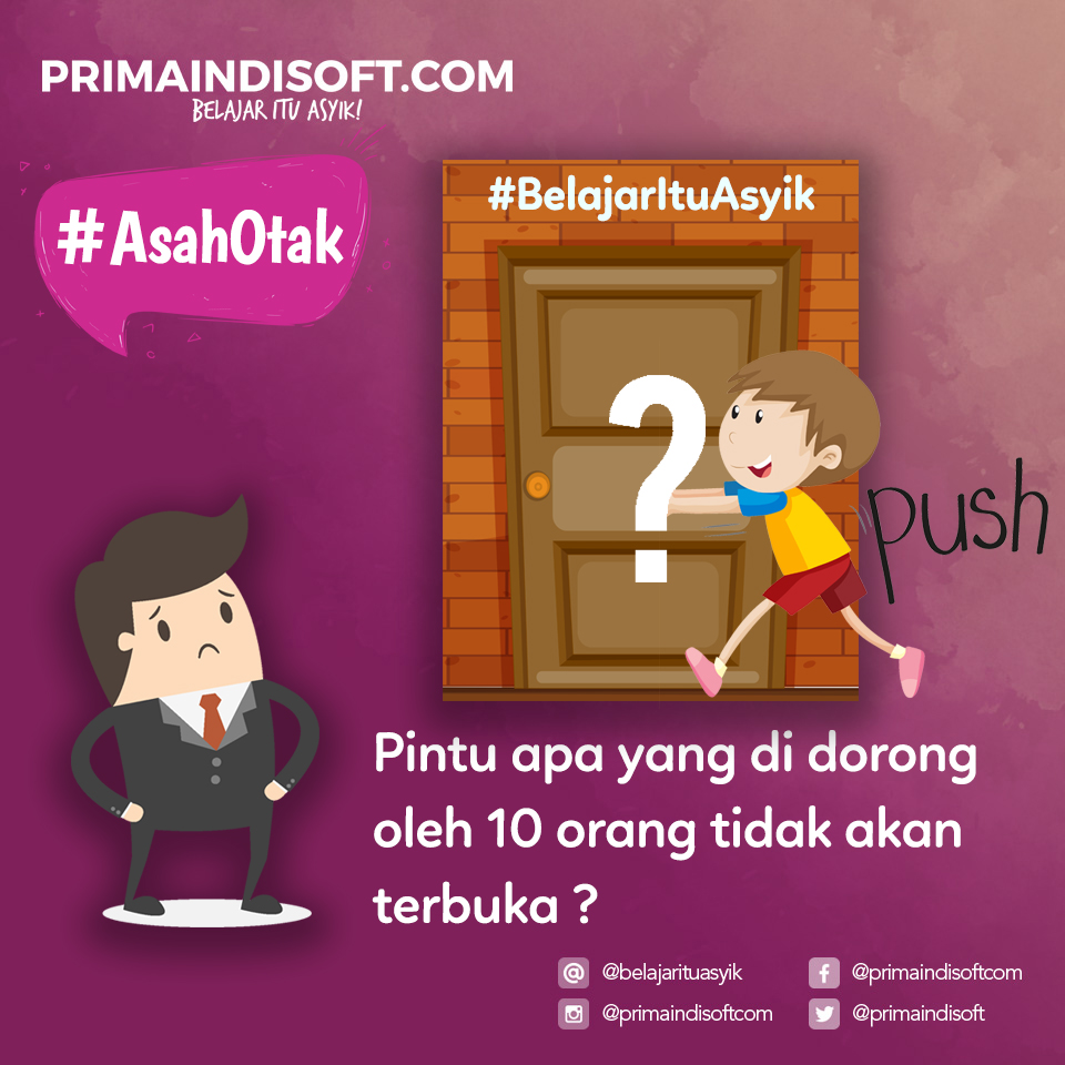 Asah Otak Primaindisoft - Blog Primaindisoft